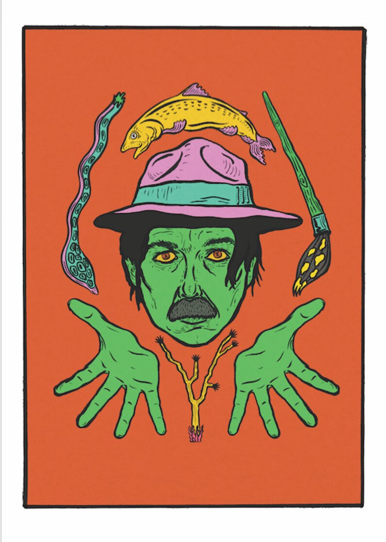 Captain Beefheart A3 Print - Etsy