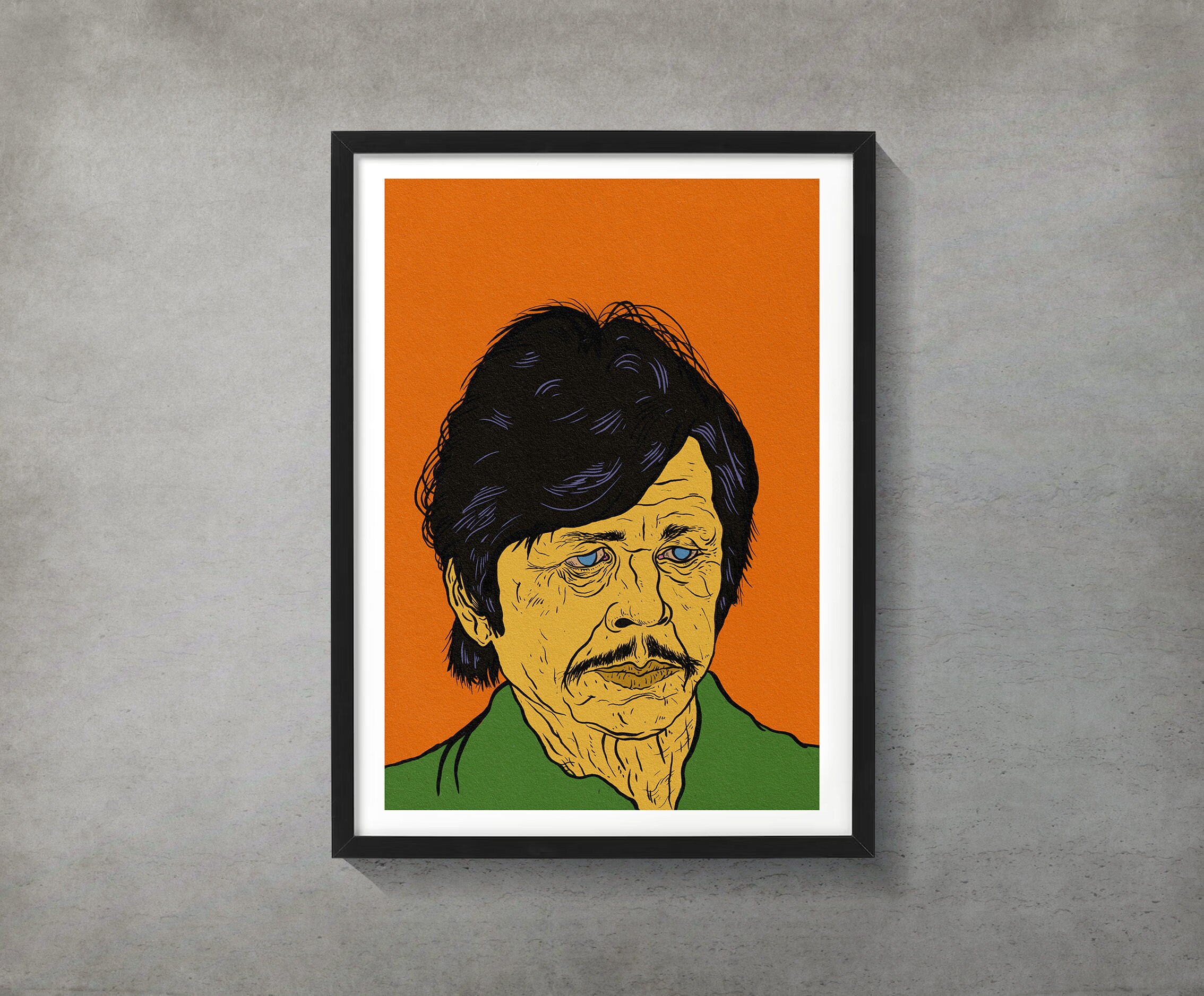 Charles Bronson Art Print - Etsy