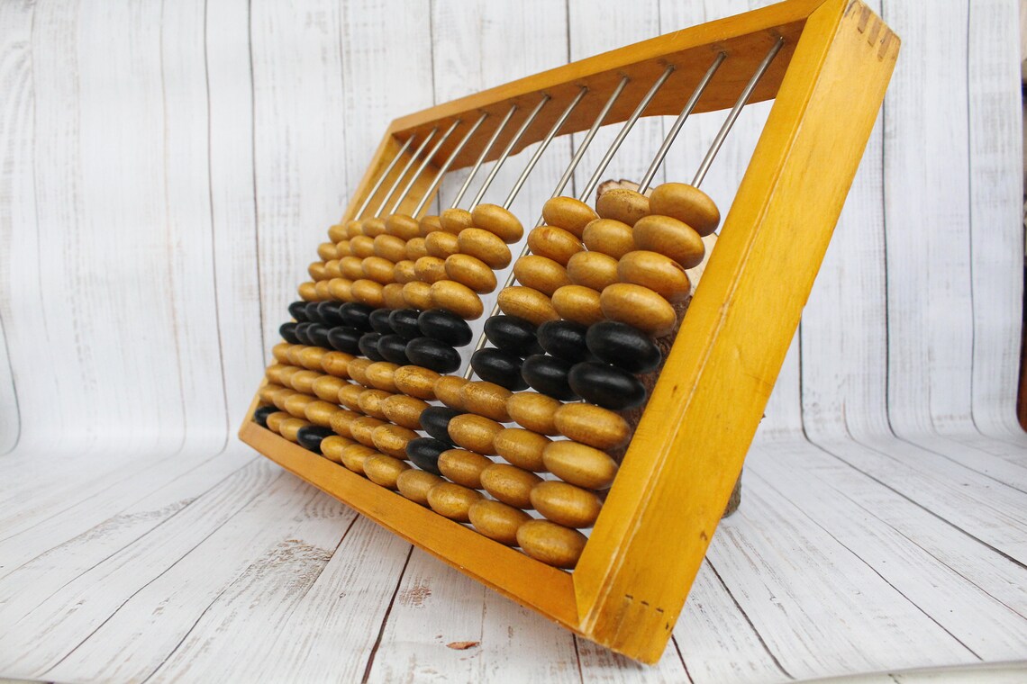 Vintage Jkmibt Soviet Wooden Abacus Russian Calculator Wooden - Etsy ...