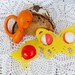 Vintage Baby Toys Little Baby Toy Plastic Trattle Toy Baby Rattle ...