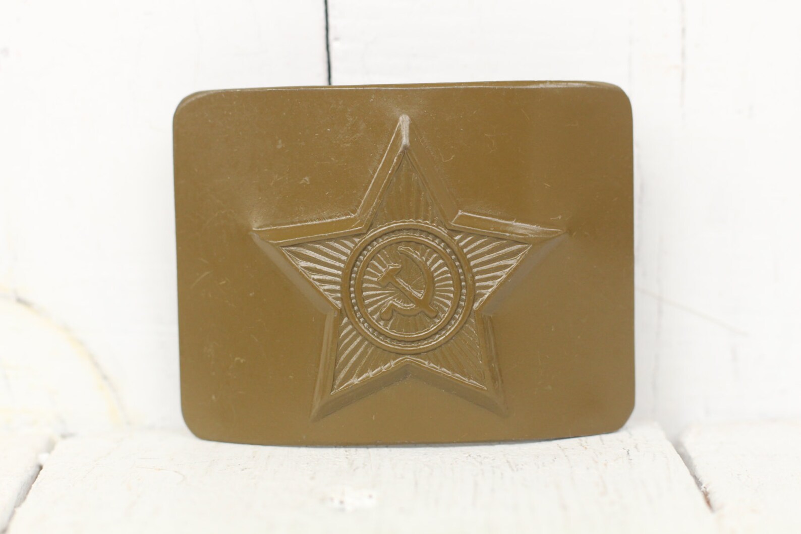 Vintage Soviet Army Buckle Old Military Strap Russian Buckle - Etsy