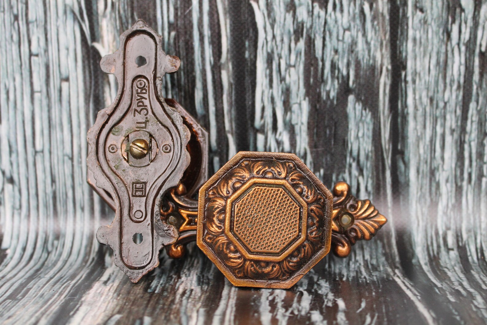 Retro Door Knob Door Knob Rustic Metal Door Knobs Door Hardware Soviet ...