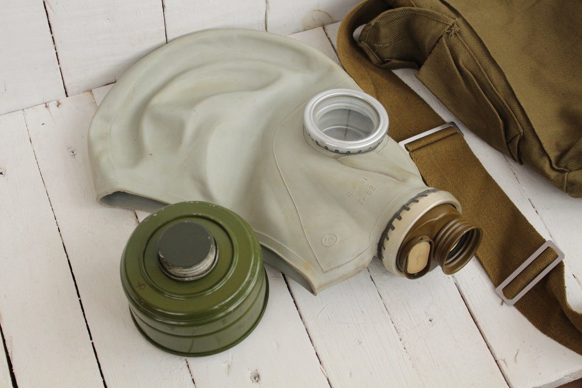 Soviet Gas Mask Filter Respirator Halloween Scary Mask Soviet - Etsy