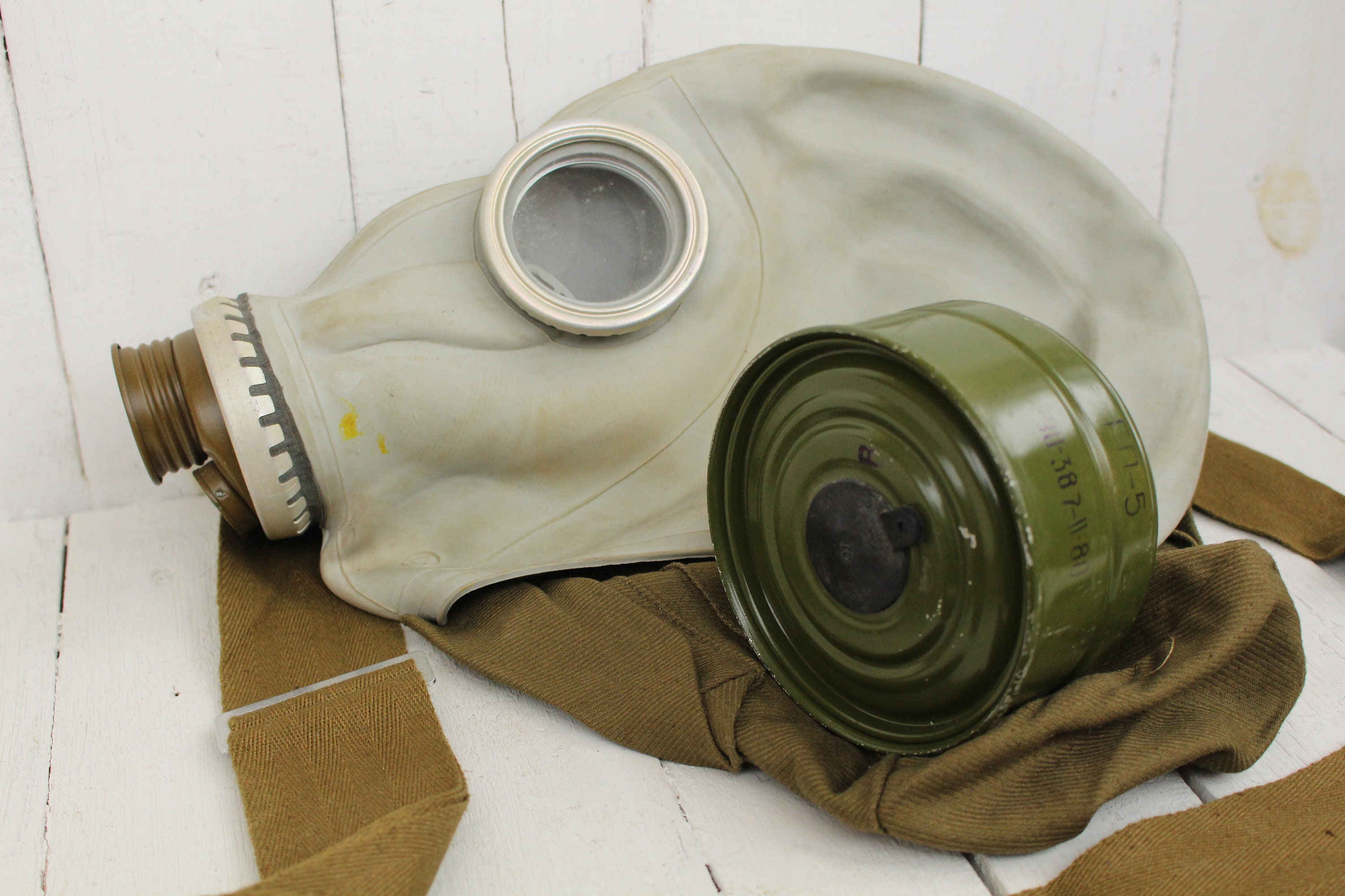 Soviet Gas Mask Filter Respirator Halloween Scary Mask Soviet | Etsy