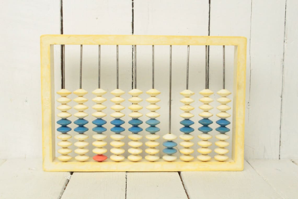 Soviet Plastic Abacus Vintage Abacus Russian Kids Toy | Etsy