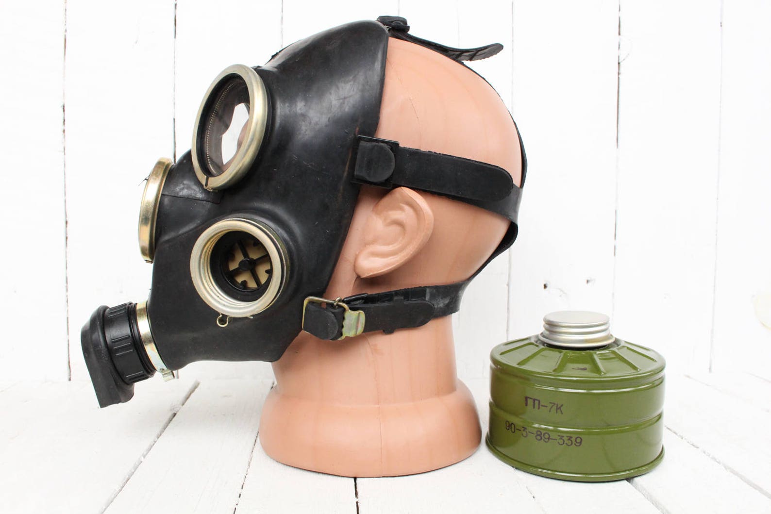 Soviet army gas mask GP-7 Russian military Soviet gas mask | Etsy