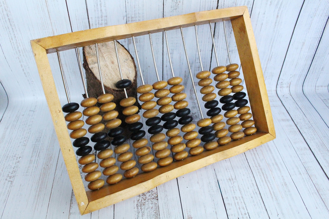 Vintage Jkmibt Soviet Wooden Abacus Russian Calculator Wooden - Etsy ...