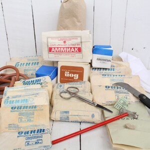Soviet Vintage Medical Bag Medical Instruments USSR Surgical Bag Soviet ...