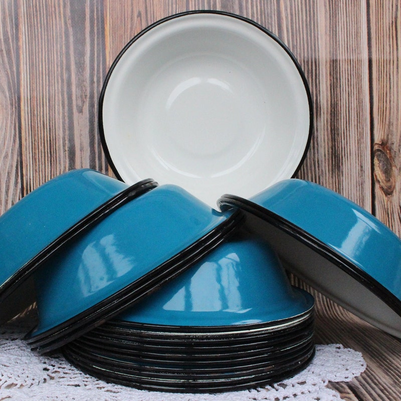 Enamel Plates - Etsy UK