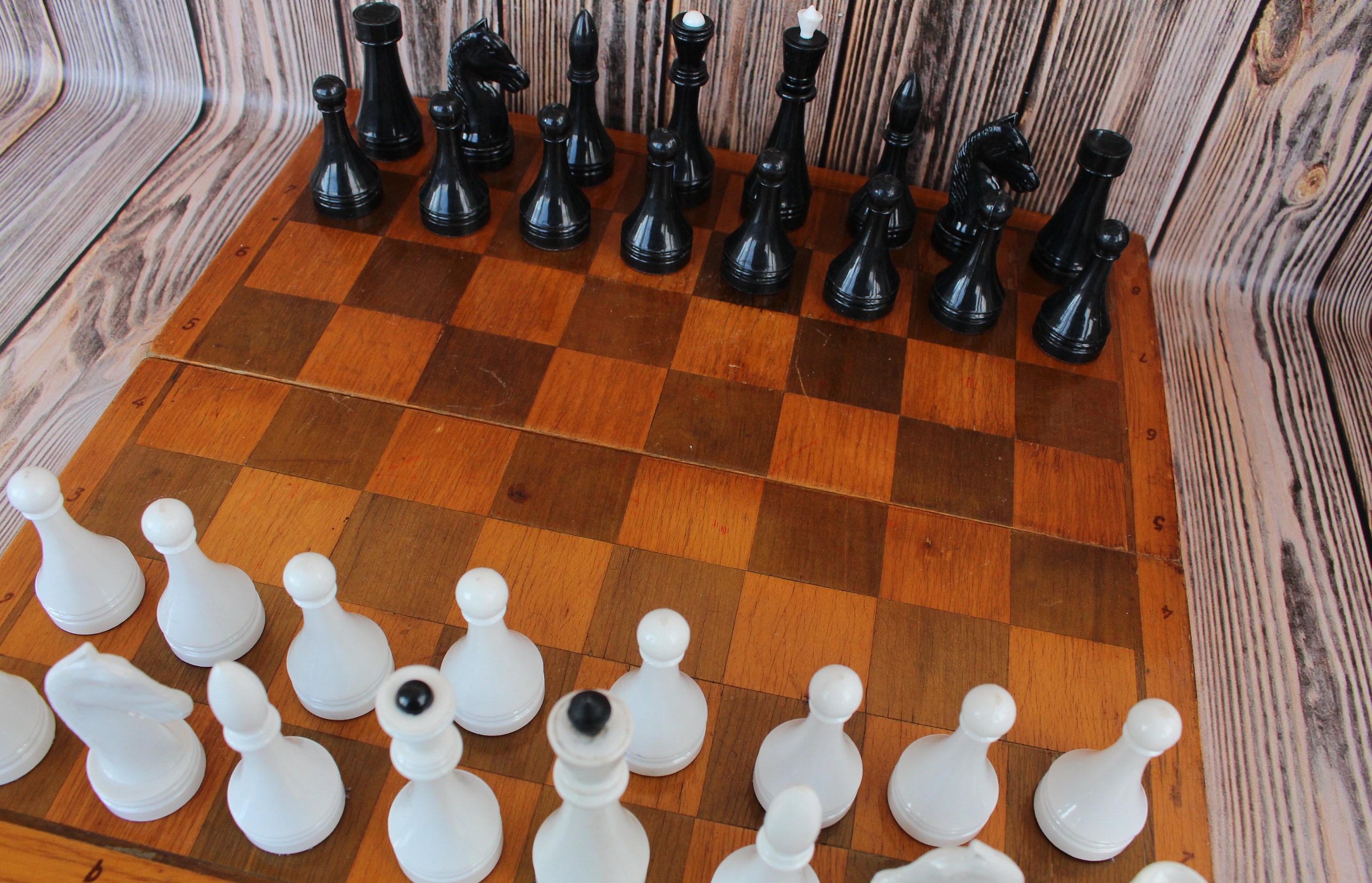 Soviet Rare Chess Soviet Chess Game Collectible Old Game Russian Chess ...