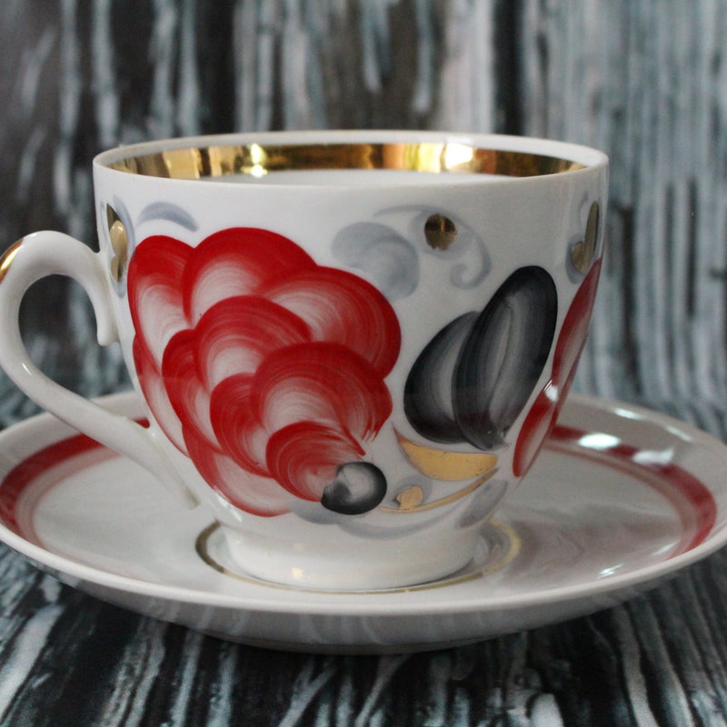 Russian Tea Cups - Etsy