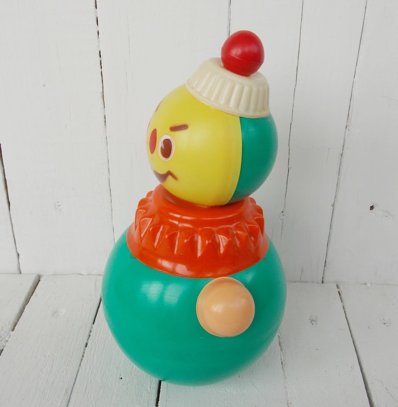 Vintage Soviet Roly Poly Nevalyashka Toy Roly Poly Clown Big - Etsy