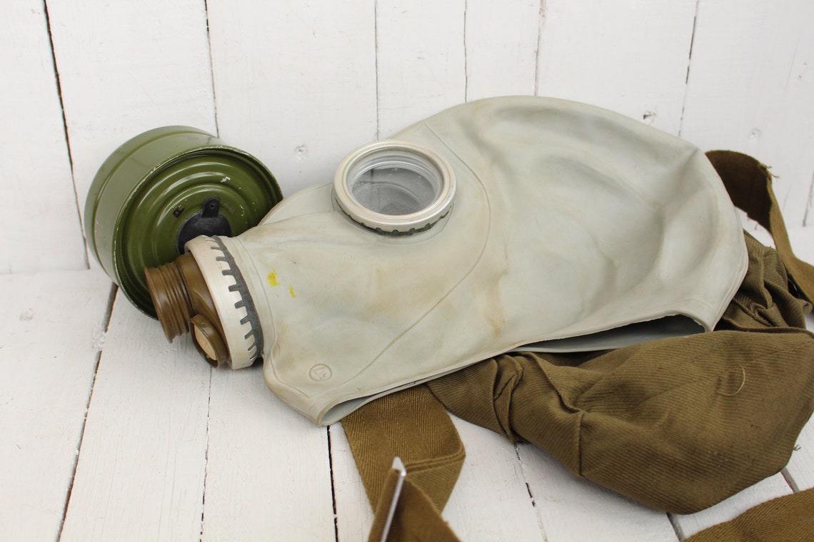 Soviet Gas Mask Filter Respirator Halloween Scary Mask Soviet - Etsy