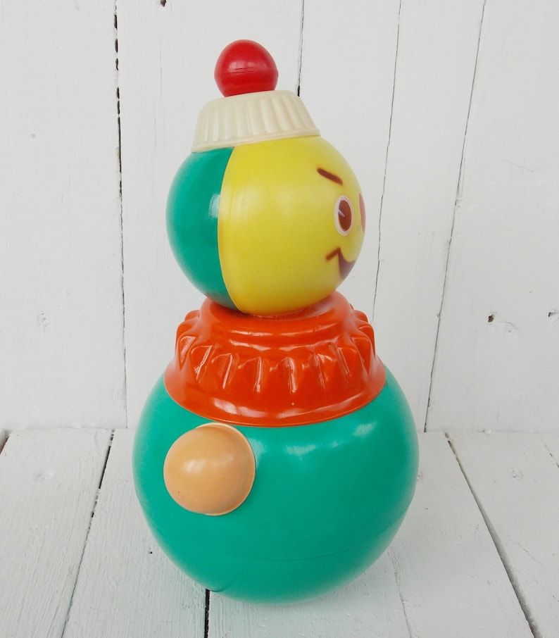Vintage Soviet Roly Poly Nevalyashka Toy Roly Poly Clown Big - Etsy