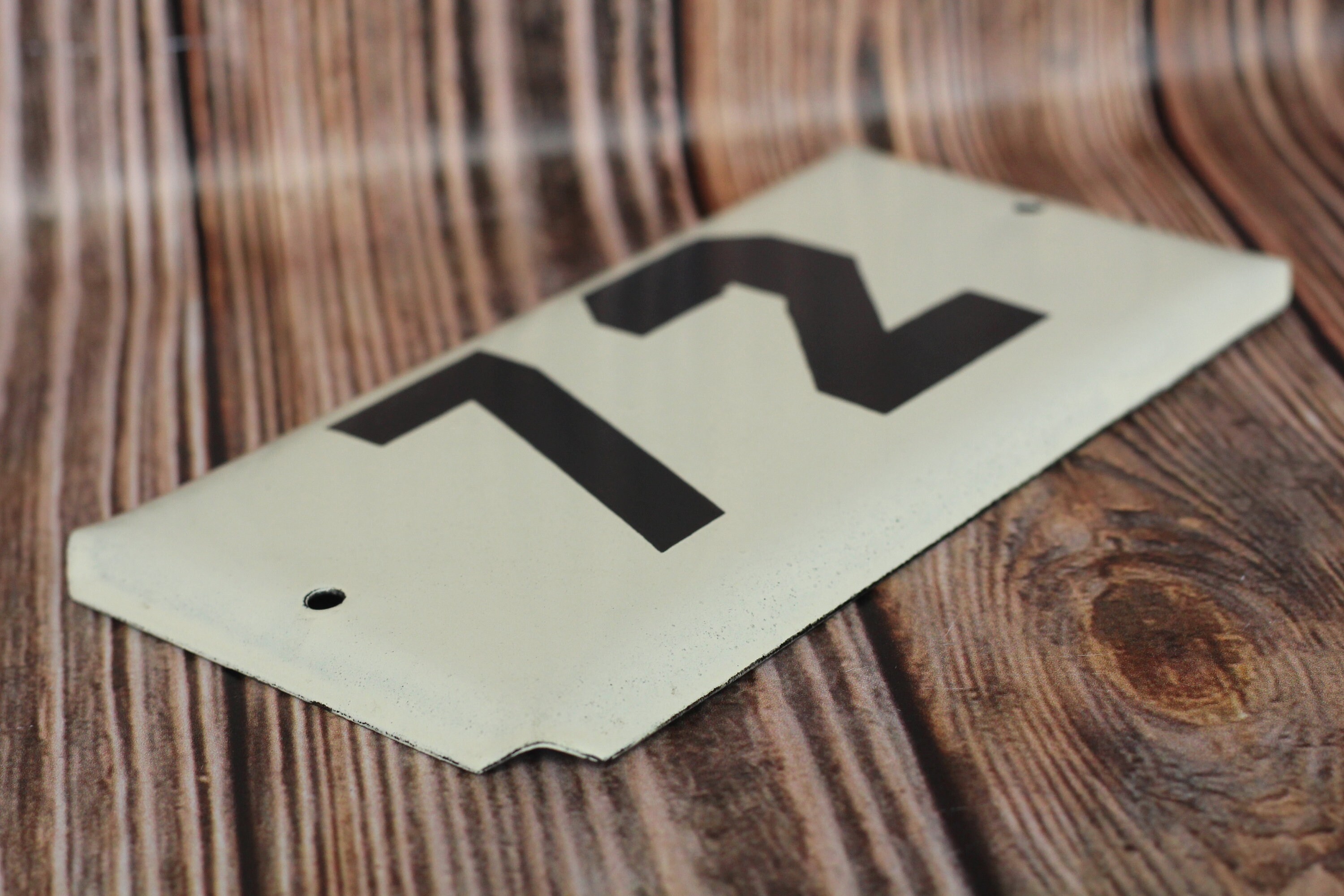 Vintage Door Number Sign 72 Antique Sign Street Apartment - Etsy