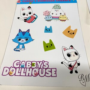 Gabby’s Dollhouse Sticker Sheet (30 Ct) - Etsy