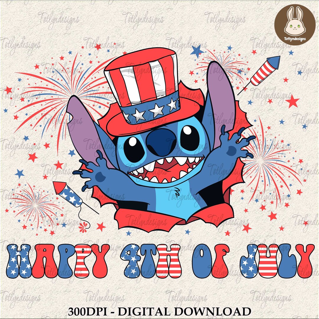Happy 4th of July Cartoon Png, Catoon 4th of July Png, 4th of July Png ...