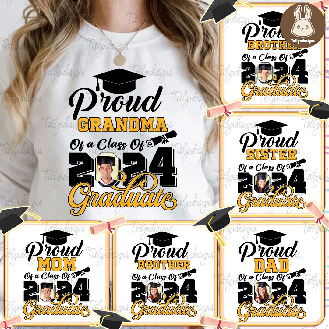 Proud Graduate Family 2024 Png Bundle, Senior Family Png, Graduation ...