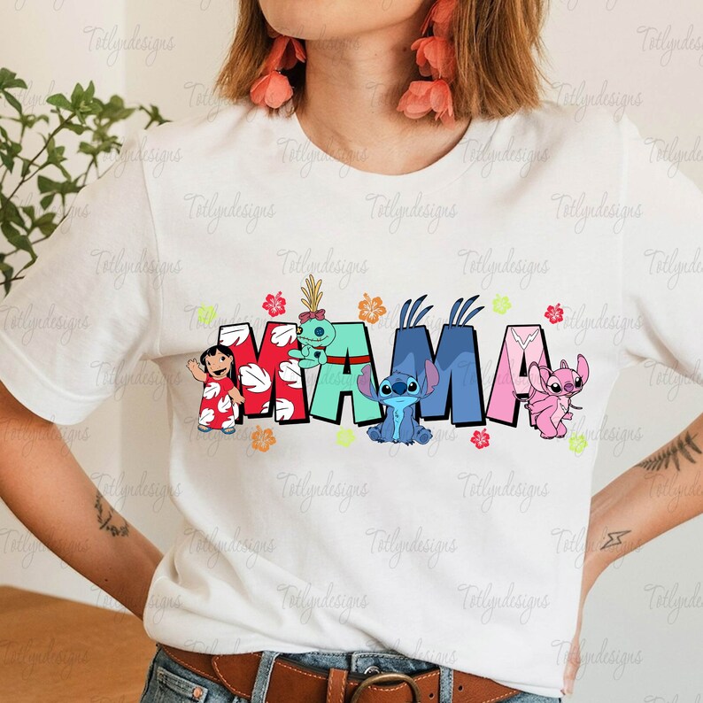 Mama Blue Cartoon Movie PNG, Custom Mama Princess Mom Png, Family ...