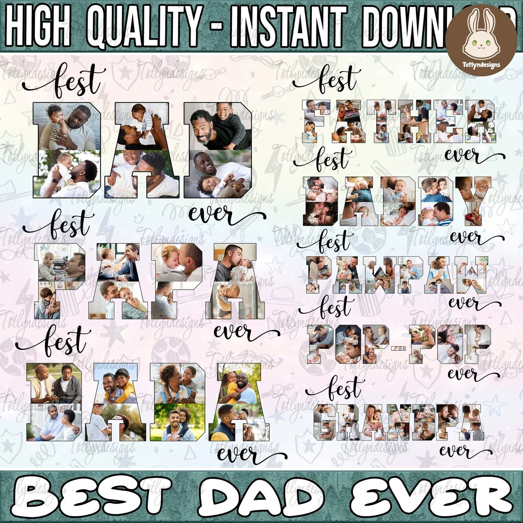 Customize Dad Father Papa Happy Fathers Day Shirt Design Bundle, Happy ...