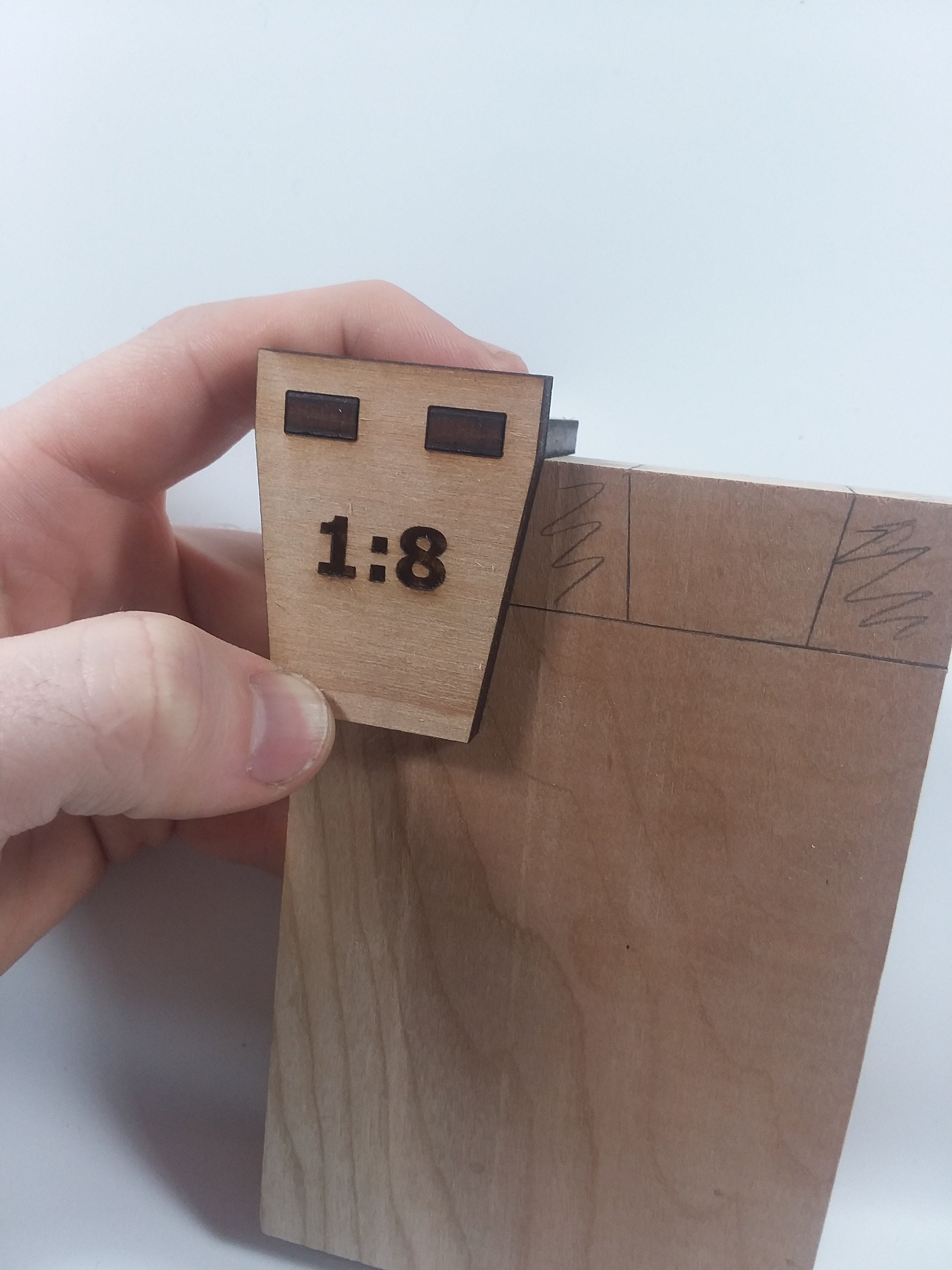 Dovetail Layout Jig Laser Pattern - Etsy
