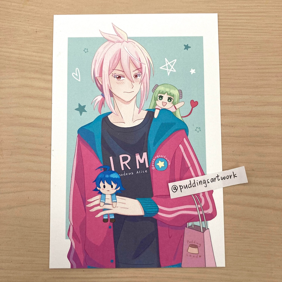 Iruma Kun Print 4 X 6 Inch Asmodeus Alice Print Kawaii - Etsy