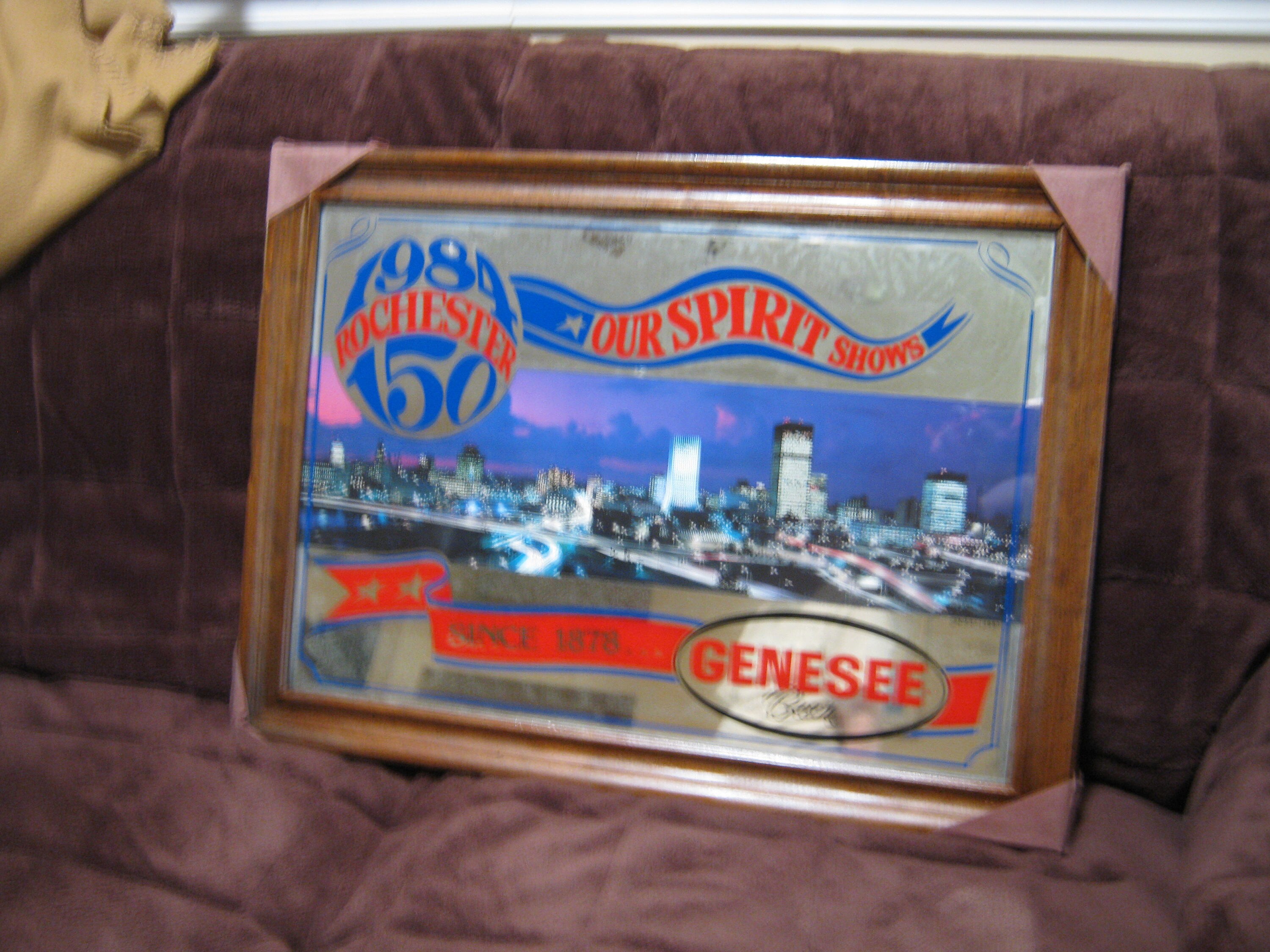 GENESEE BEER Rochester, NY 150TH Anniversary – 1984 Mirror - Etsy