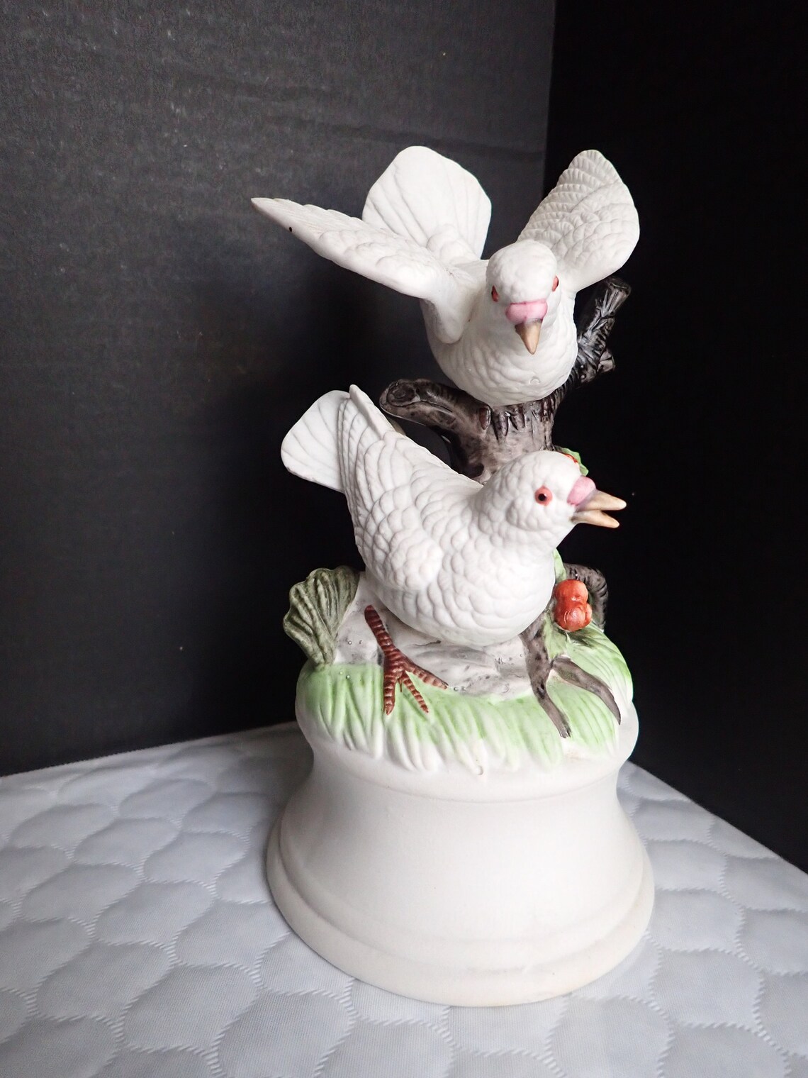 Royal Crown Porcelain Love Birds 8 Music Box - Etsy