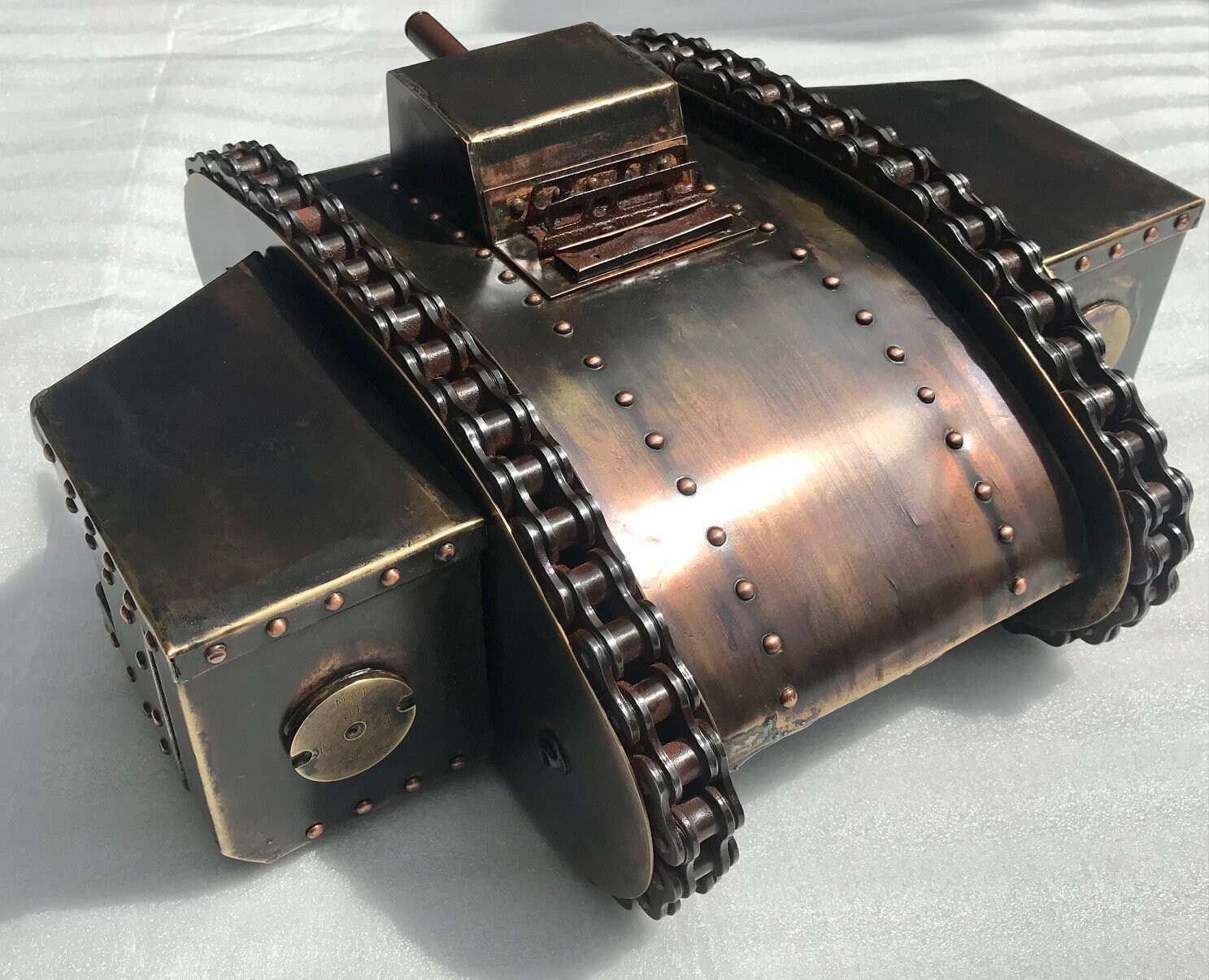 WWI Tank Mark V Trench Art Tank Model WWI Art - Etsy