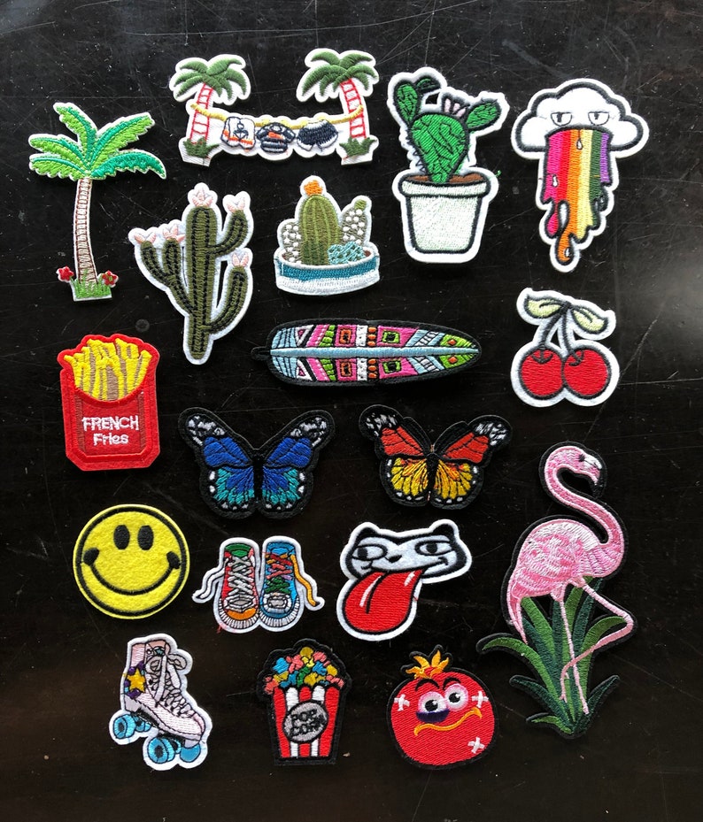 Cute Iron-on Patches 1 - Etsy