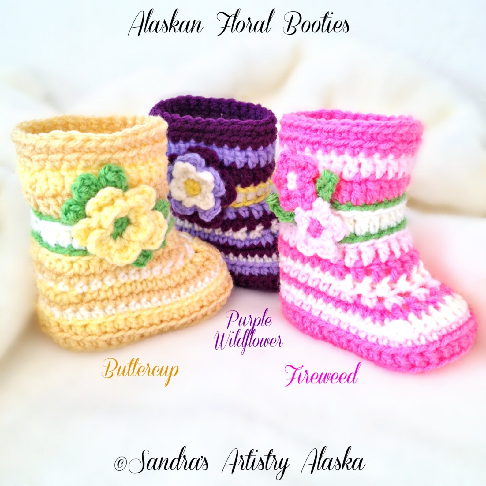 PURPLE Wildflower-alaskan Floral Visor - One-size Fits Most Infants - Etsy