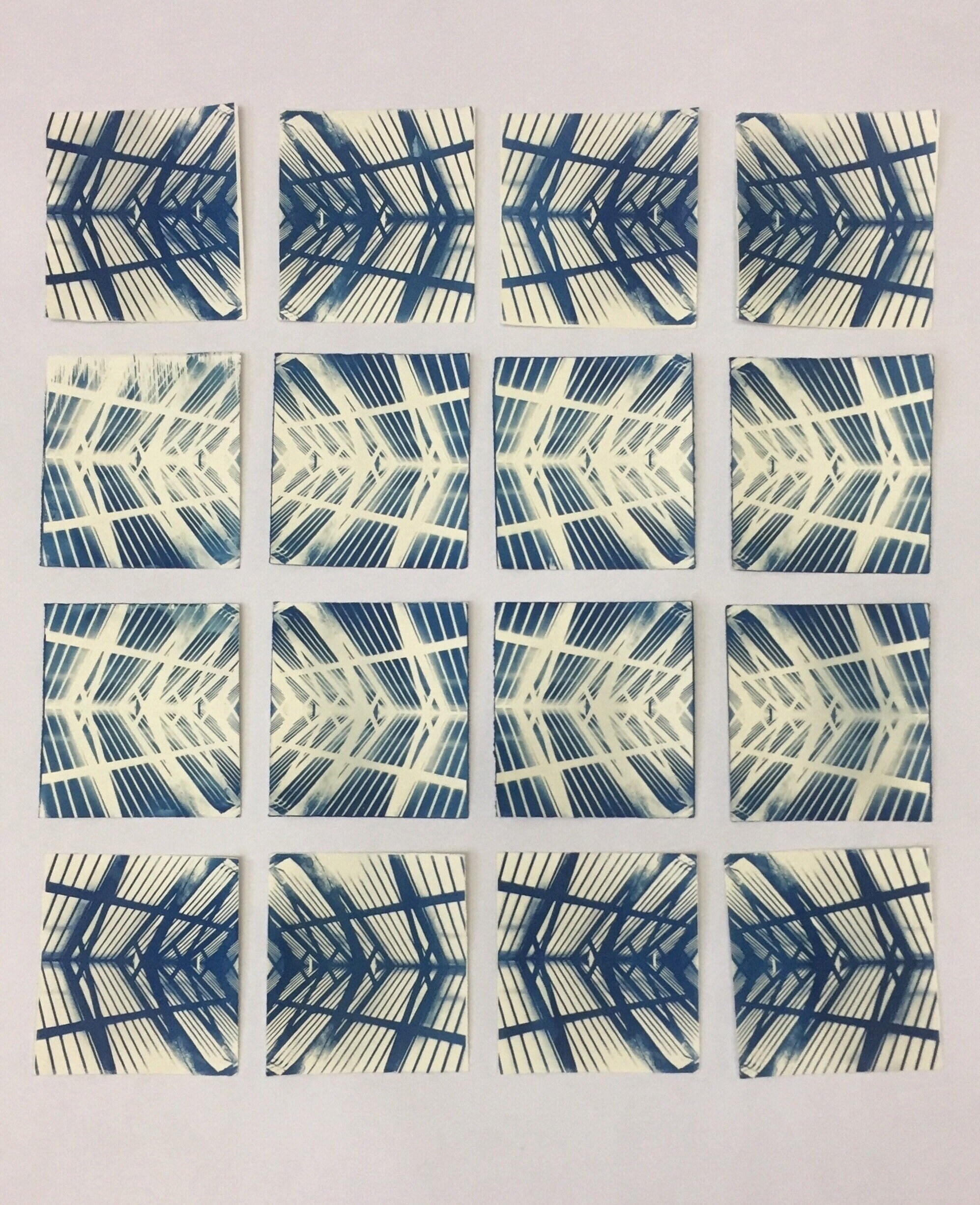 Handmade Architectural Cyanotype Print Positive Version - Etsy