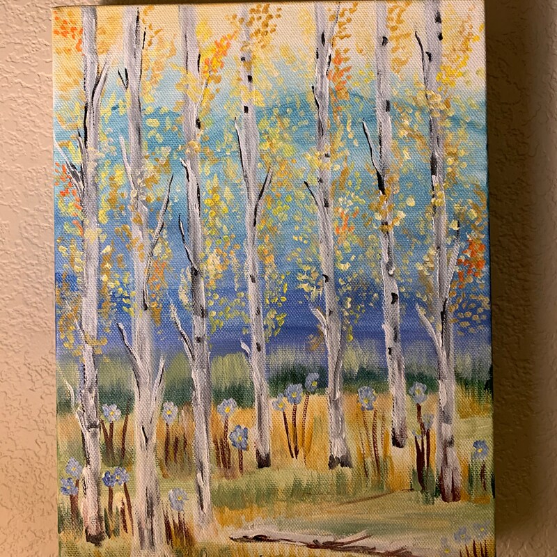 Aspen Tree Art - Etsy