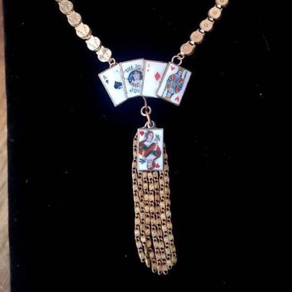 Joker Necklace - Etsy