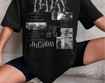 Agust D T-shirt , D Day Album Tracklist Shirt, Agust D World Tour Shirt, Suga on Tour 2023 Shirt ...