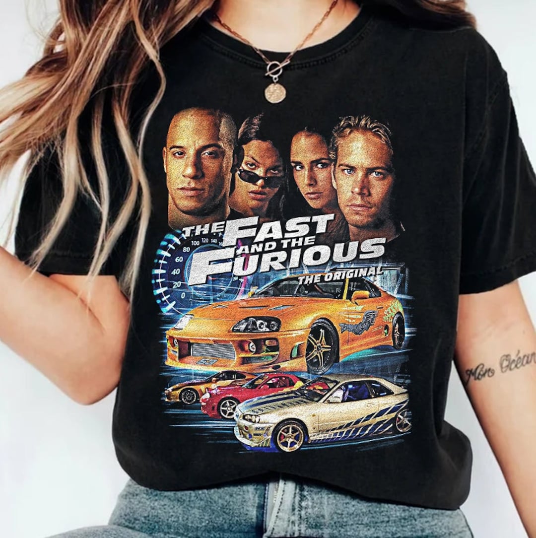 The 2 Fast 2 Furious Paul Walker Shirt, Fast and Furious Shirt, Unisex ...