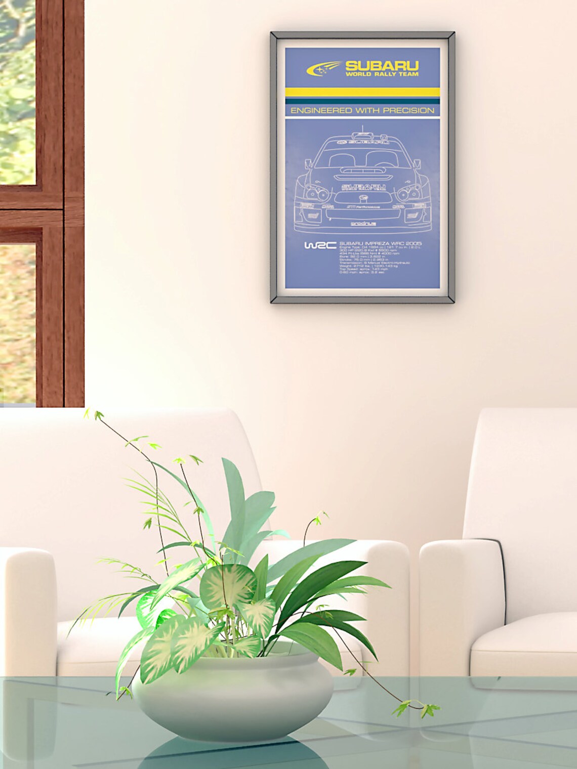 Subaru World Rally Team Team Poster WRC 2005 World Rally | Etsy