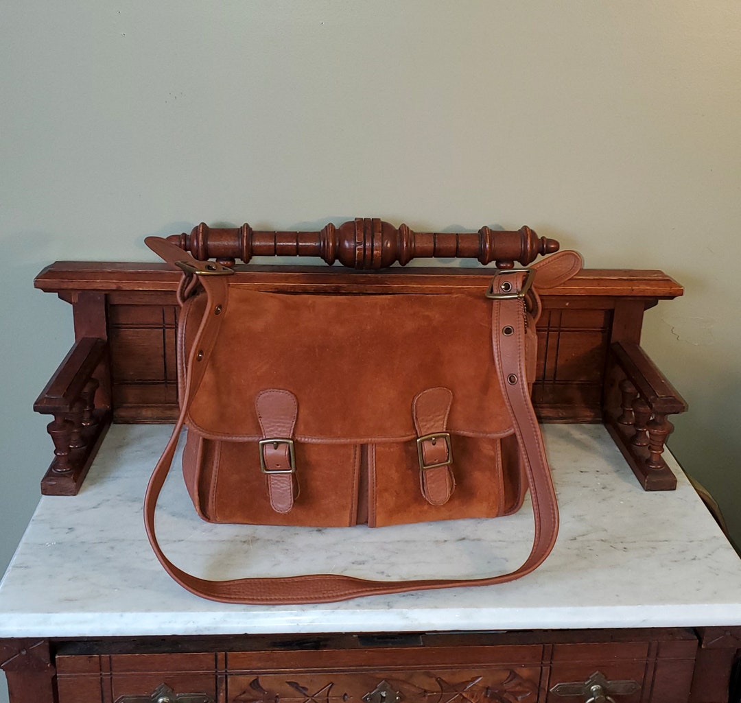 SALE Vintage Coach Berkeley Field Bag in Reverse Russet Suede - Etsy