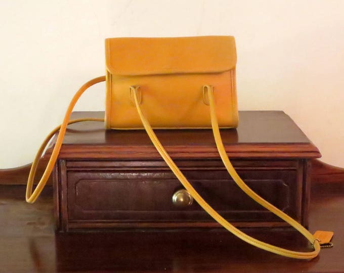 Coach Laurie Flap Toffee Leather Shoulder Bag Style No 9032 -very Nice ...