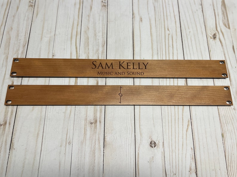 Custom Wood Rackmount Panels - Etsy