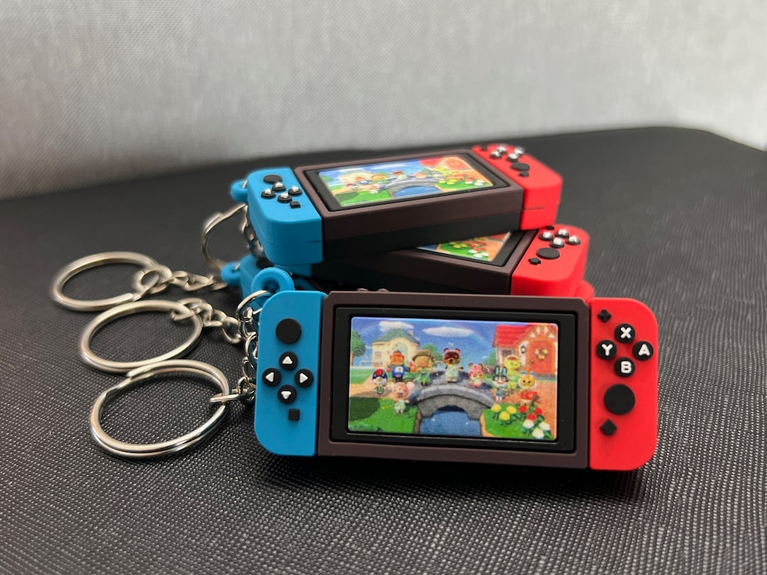Nintendo Switch Keychain 2.5 - Etsy