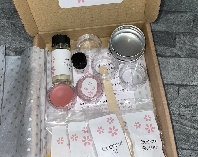 DIY Lip Balm Kit - Make Your Own at Home - Etsy UK