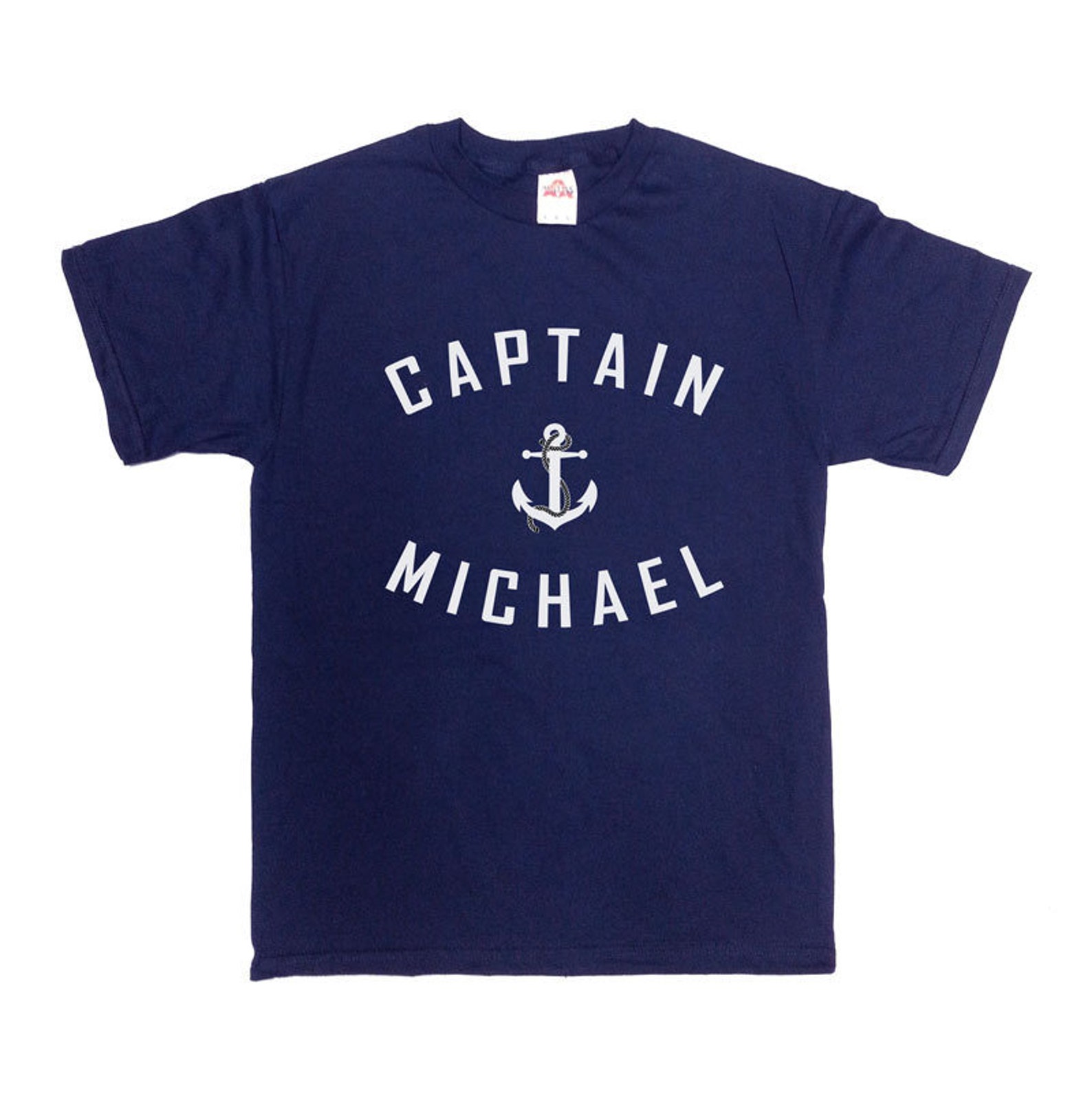 Captain T Shirt Custom Name Boating Tshirt Sailing Gifts Nautical ...