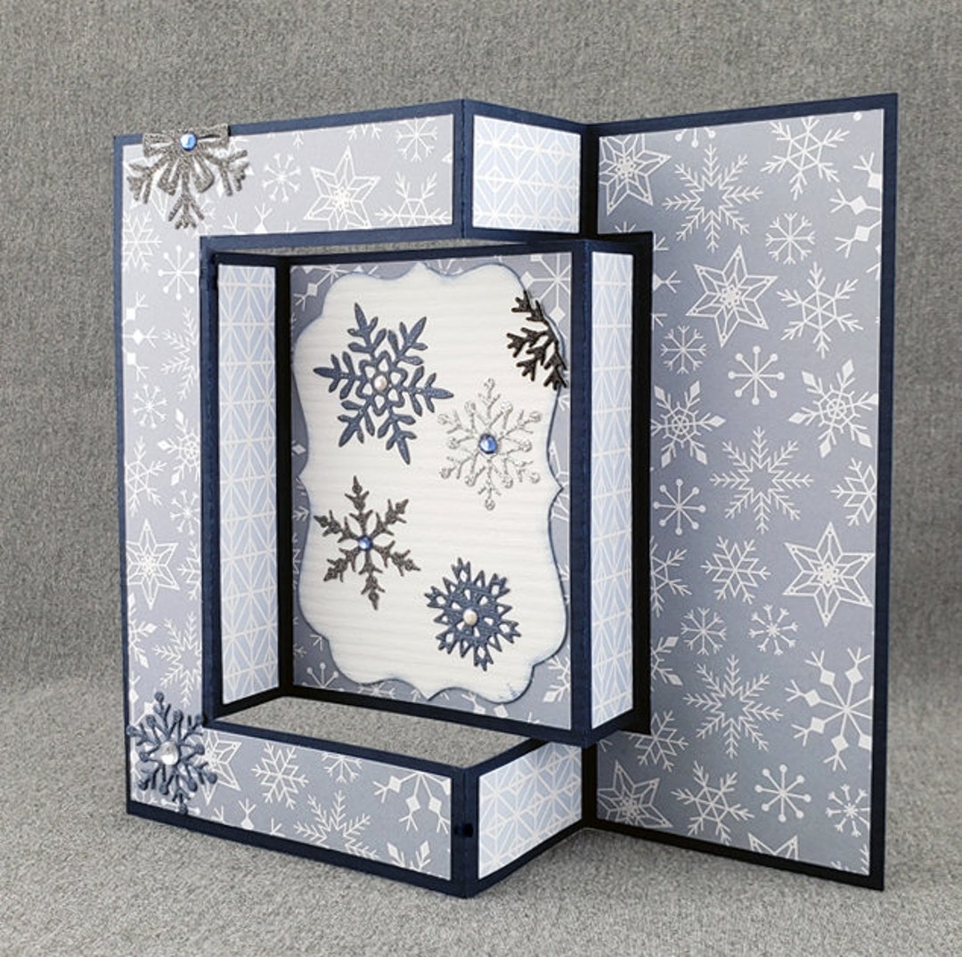 Handmade Shutter Christmas Holiday Card - Etsy