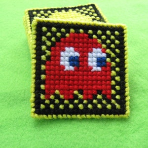 Pattern ONLY!- Pacman Coaster Set - Etsy