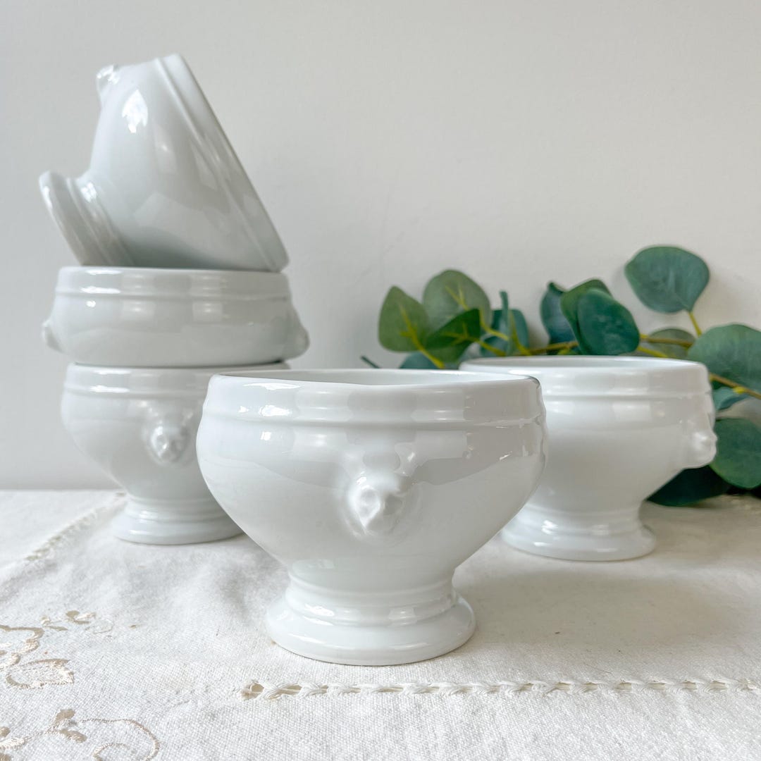Set of 5 Apilco French Porcelain Bowls – Vintage – Tableware - Etsy