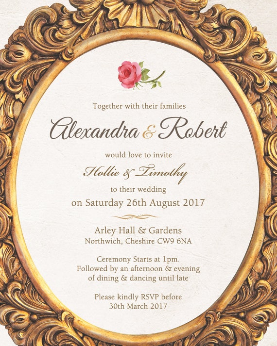 Printed Guest Names For Invitations Add On Item When Etsy