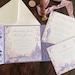 Tangled Wedding Invitation, Disney Wedding Invitation, Lilac Laser ...
