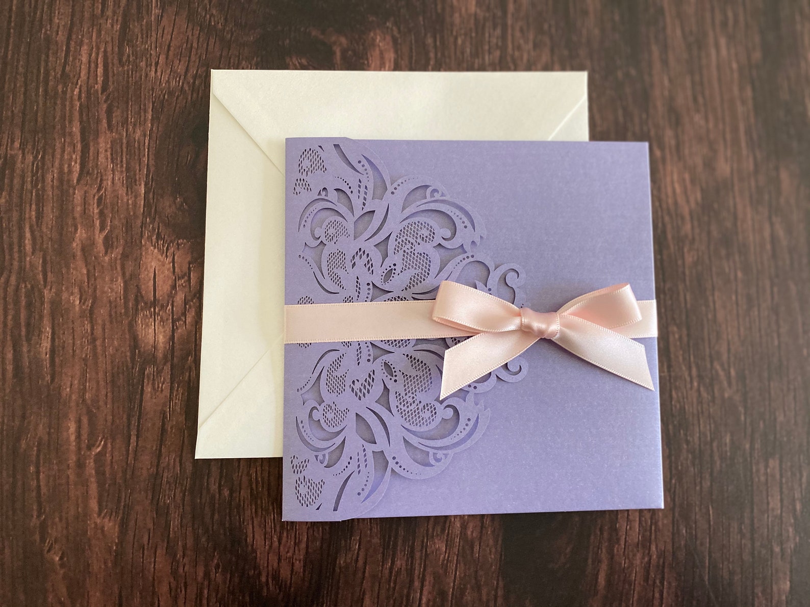 Tangled Wedding Invitation Disney Wedding Invitation Lilac - Etsy UK