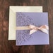 Tangled Wedding Invitation, Disney Wedding Invitation, Lilac Laser ...
